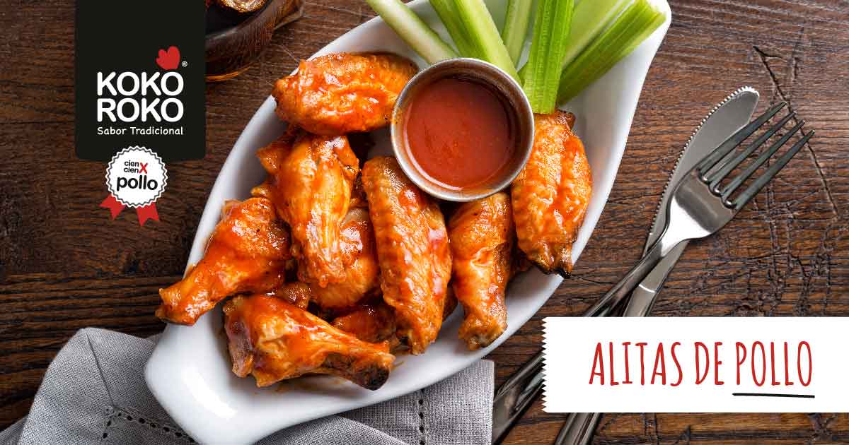 Alitas de pollo buffalo wings - Paasa